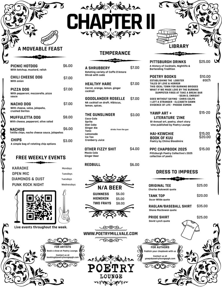 About - Poetry Lounge