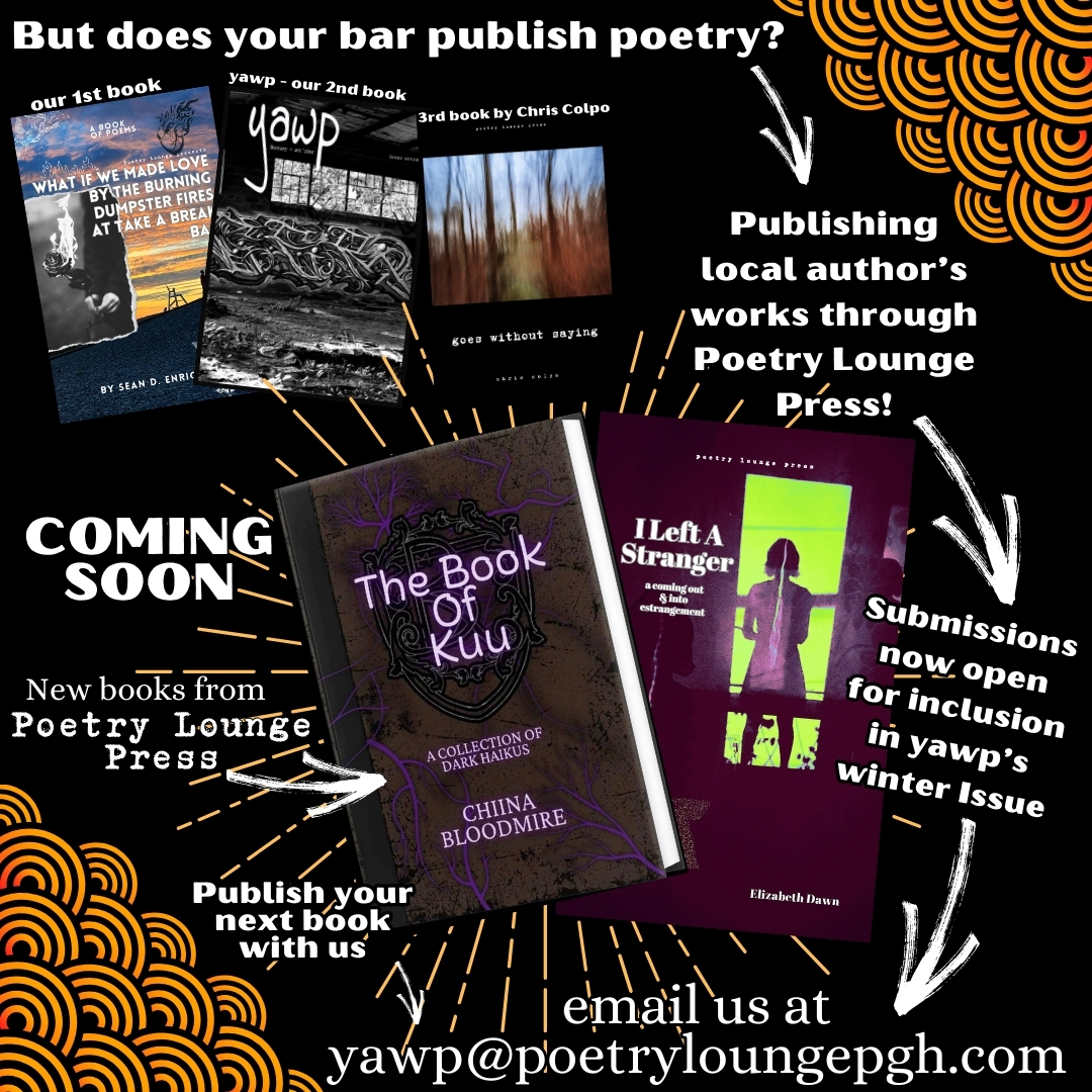 Drink & Food Menu - Poetry Lounge